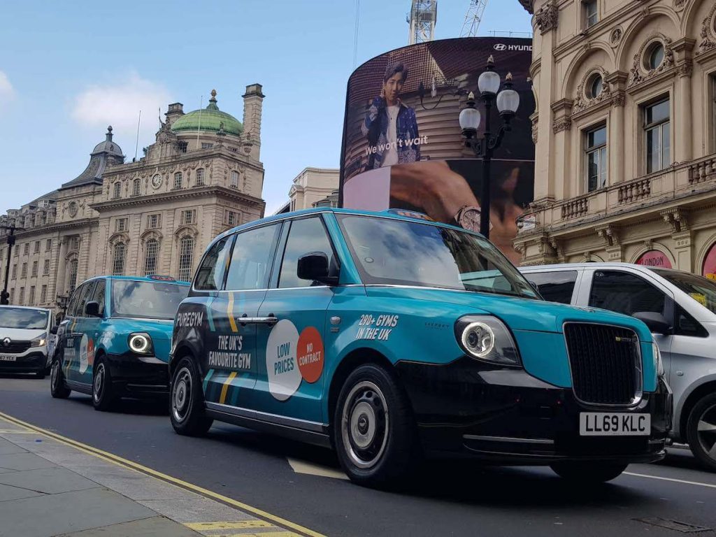 Taxi Wrap Advertising | Full Taxi Wraps | Taxi Wraps